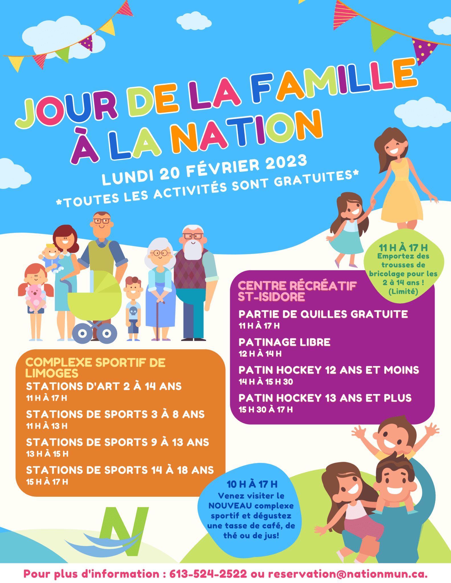 Jour de la famille à La Nation - The Nation